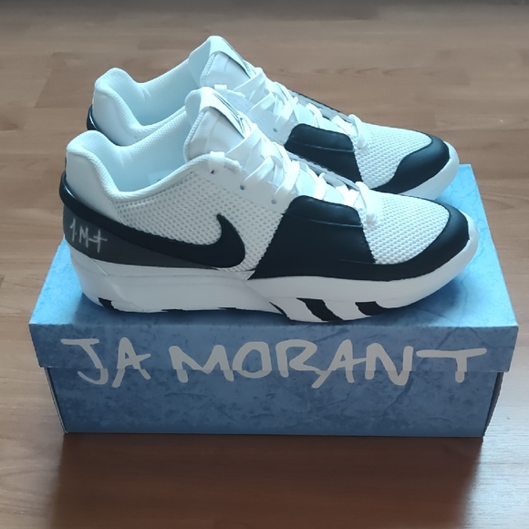 Nike | Shoes | Nike Ja Scratch Black And White Basketball Shoes | Poshmark
